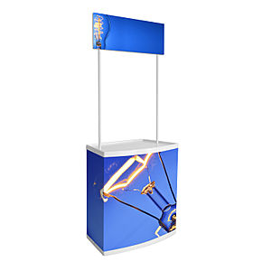 Easy to Assemble Popup Expo Display Counter | Counters & Tablecloths ...