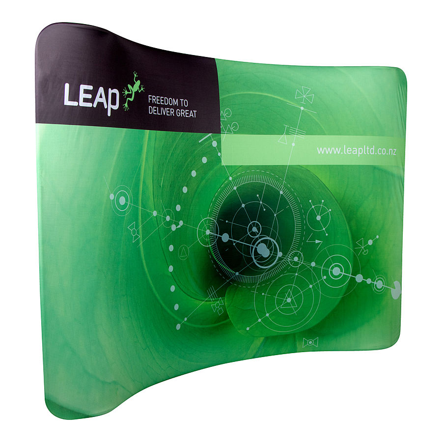 Fabric Wave Displays | Backdrop Banners and Popup Walls | New Zealand