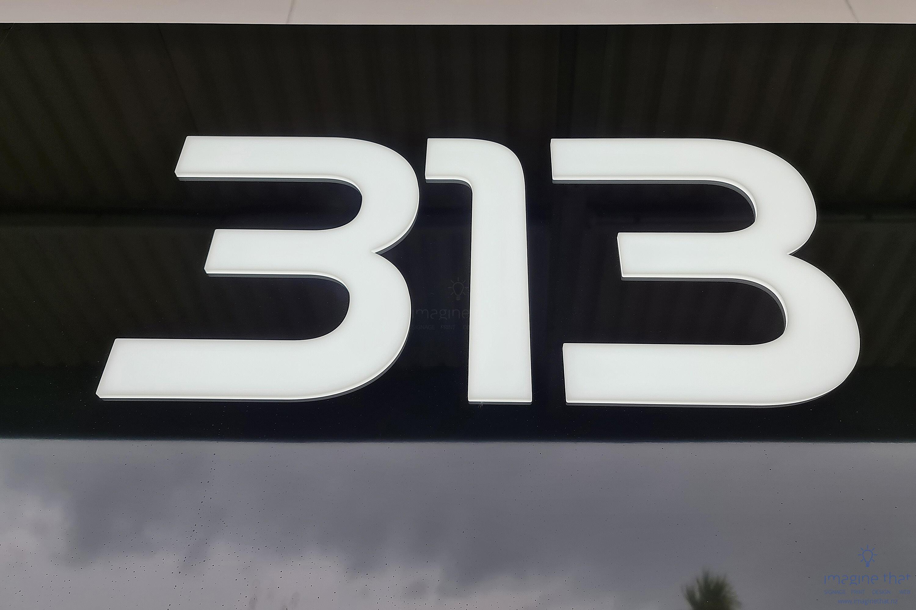 313 3D Illuminated Letters and Store Signage | Recent Work | New Zealand