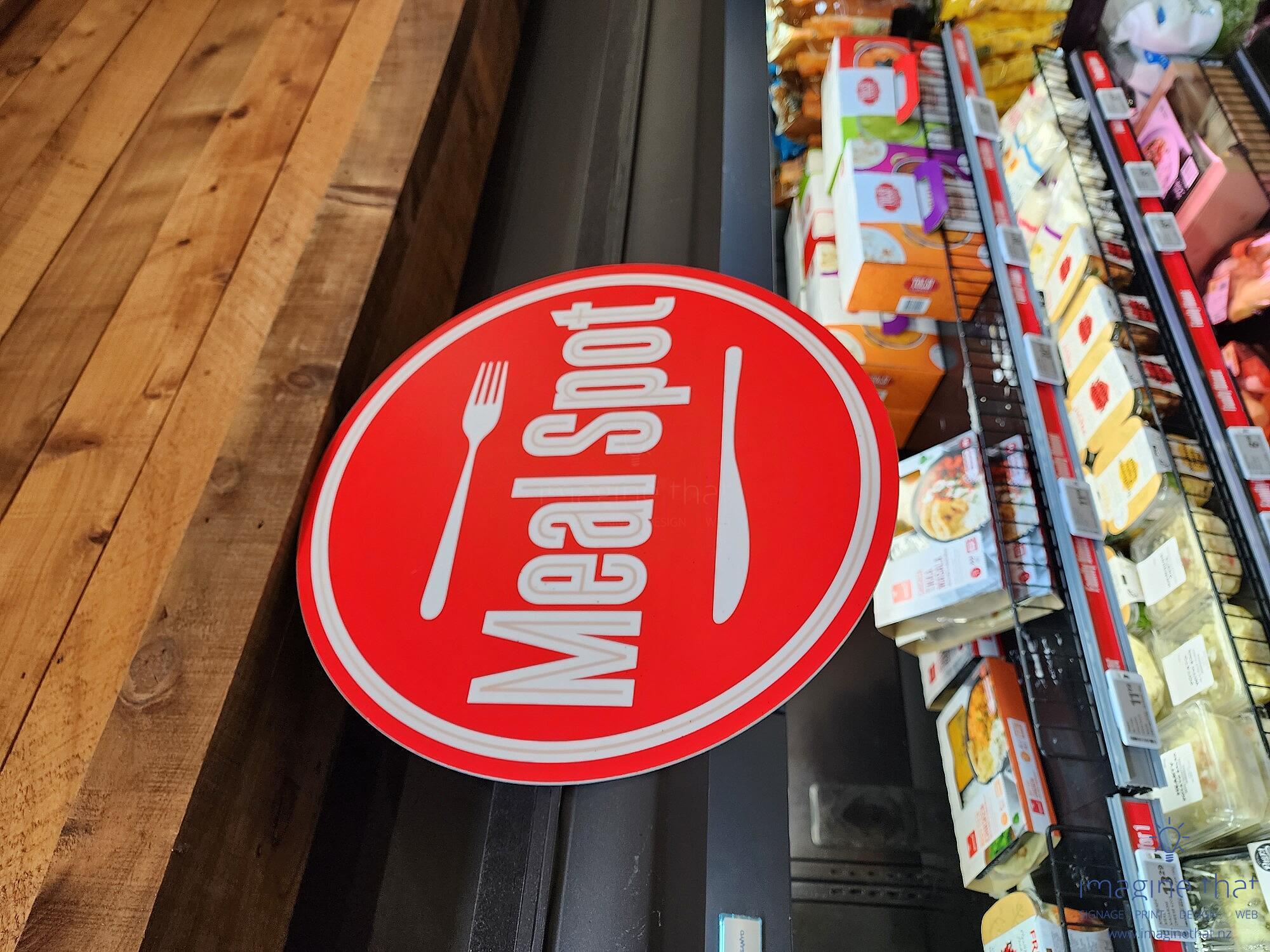 Meat Spot Signage | New World | New Zealand