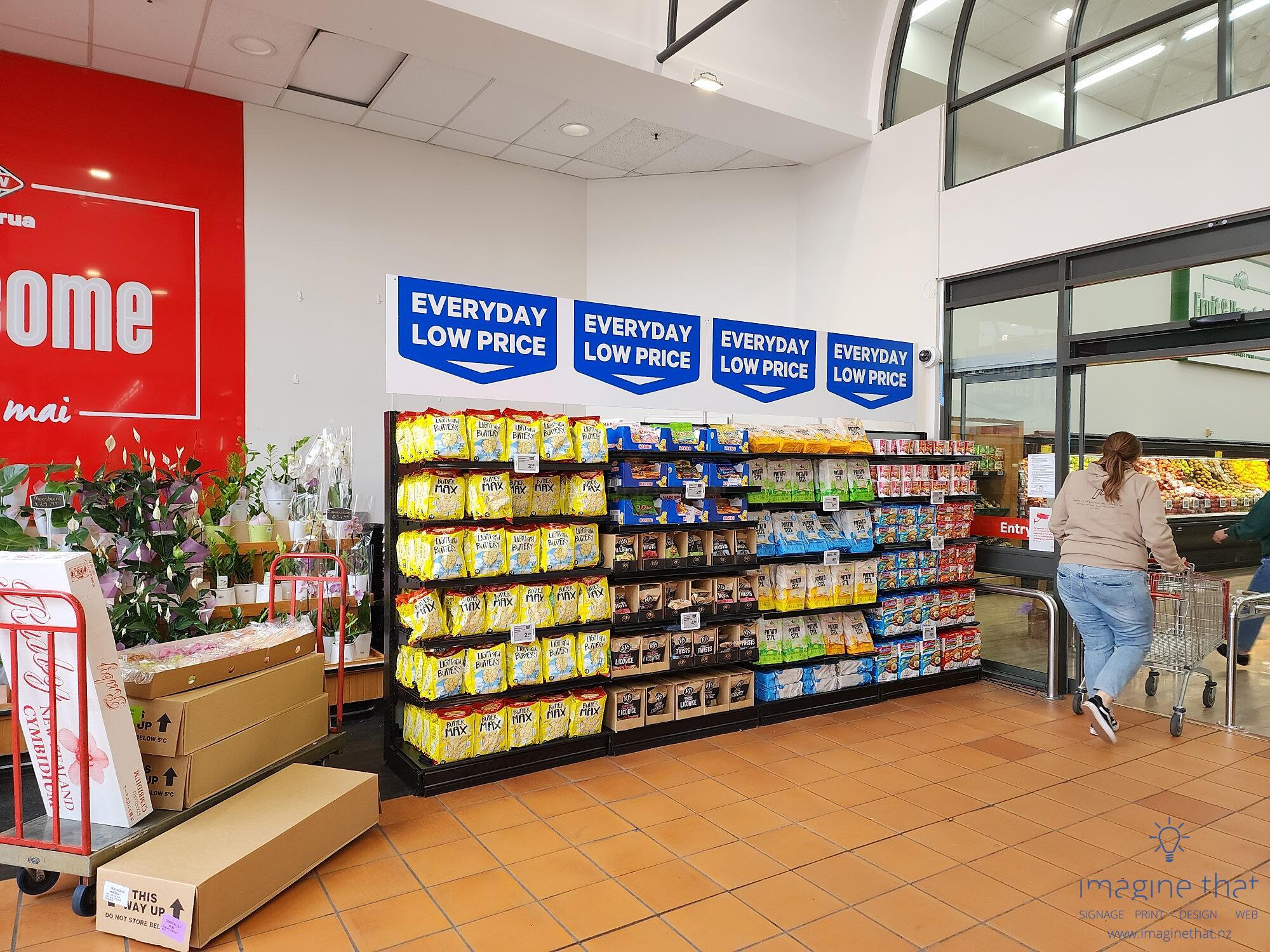 Promotional Signage | New World | New Zealand